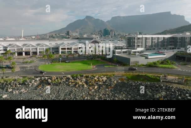 Slider of historic buildings of Victoria Wharf Shopping Centre in city ...