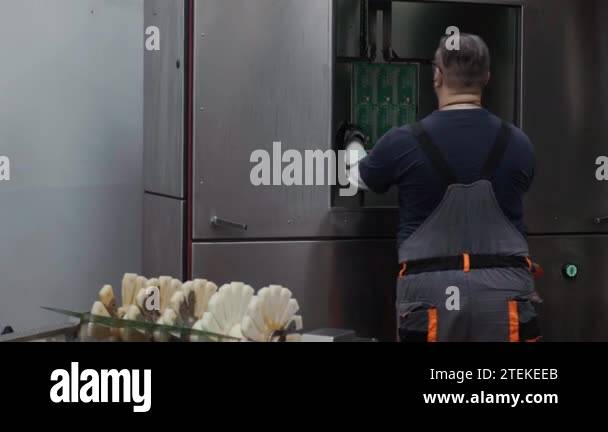 Creation of printed circuit boards in modern production. equipment ...