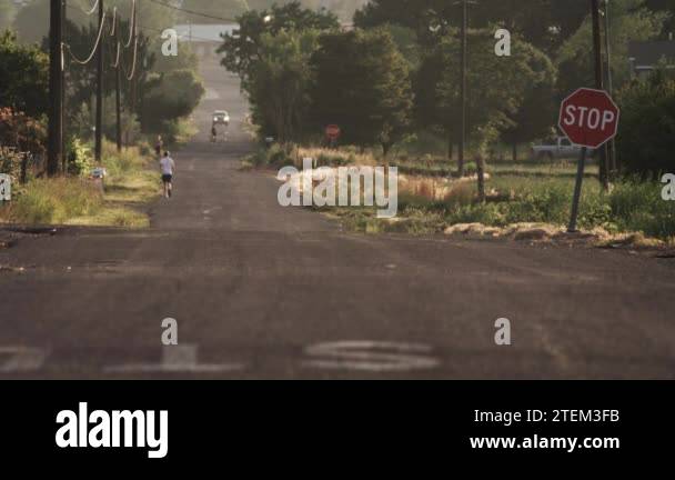 Running a stop sign Stock Videos & Footage - HD and 4K Video Clips - Alamy