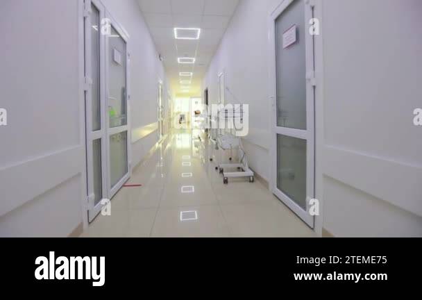 The camera zooms in on an empty wheelchair for the disabled. Wheelchair ...