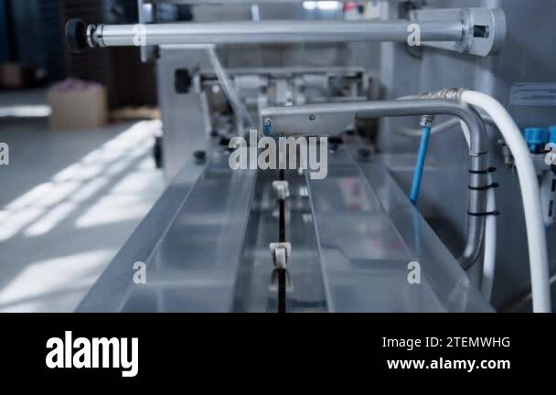 Empty conveyor machine movement process Stock Videos & Footage - HD and ...