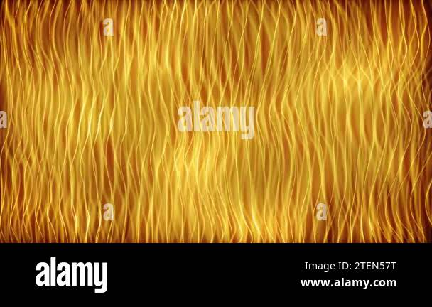 Abstract Gold Strings Waving Fx Background Loop/ 4k animation of an ...