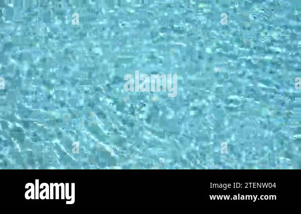 Water surface texture, Slow motion clean swimming pool ripples and wave ...
