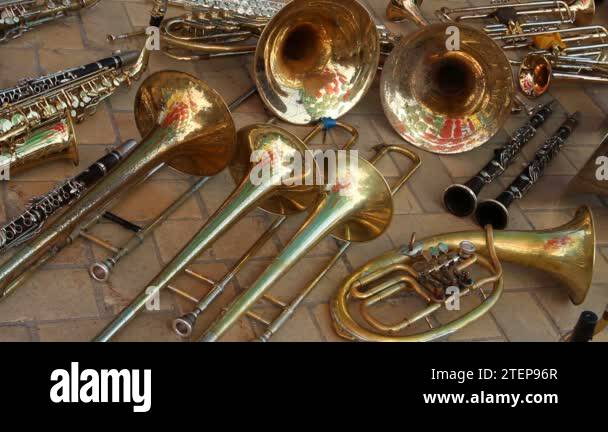 Brass musical instruments Stock Videos & Footage - HD and 4K Video ...