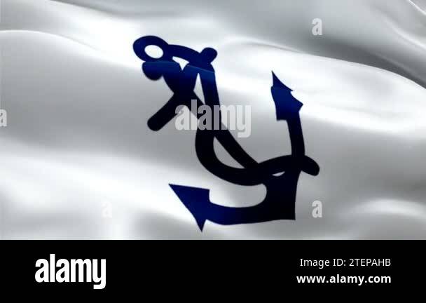 Naval officer logo. National 3d Fleet Captain logo waving. Sign of ...