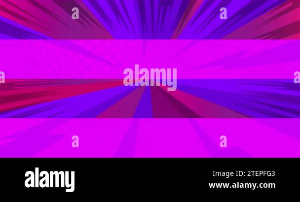 Retro comic style background. Manga cartoon backdrop stock video. Pop ...