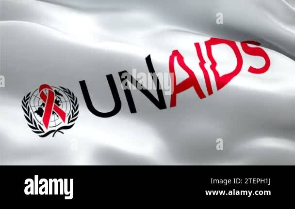 United Nations Programme on HIV and AIDS logo. National 3d UNAIDS logo ...