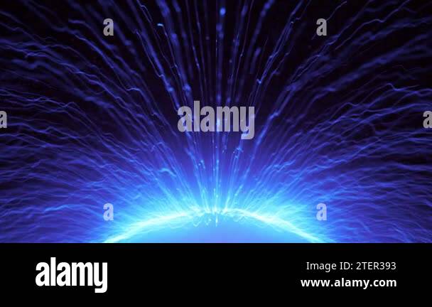 Abstract Energy Forcefield Particles Background Loop/ 4k animation of ...