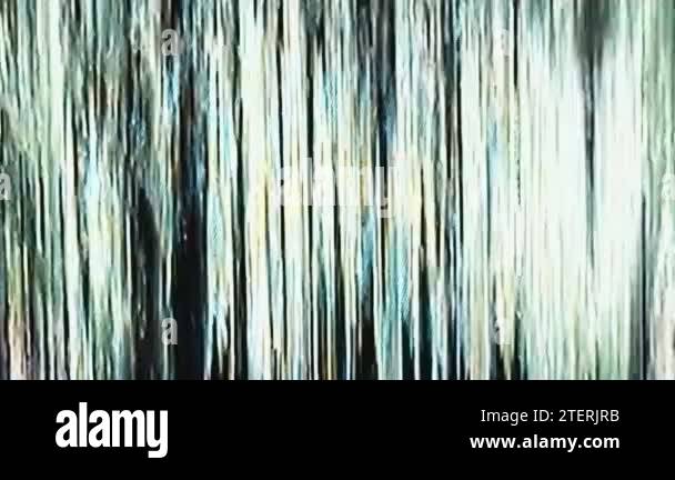 glitch overlay color distortion green blue noise Stock Video Footage ...