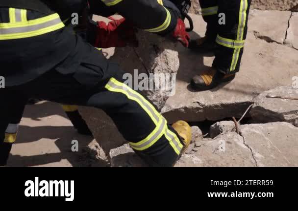 Firefighter rescue victim Stock Videos & Footage - HD and 4K Video ...