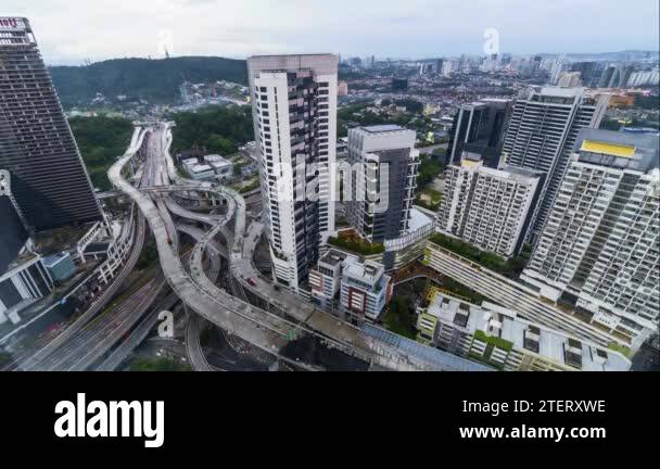 Kuala Lumpur, Malaysia - Feb 27 2022 - Timelapse footage of Dash ...