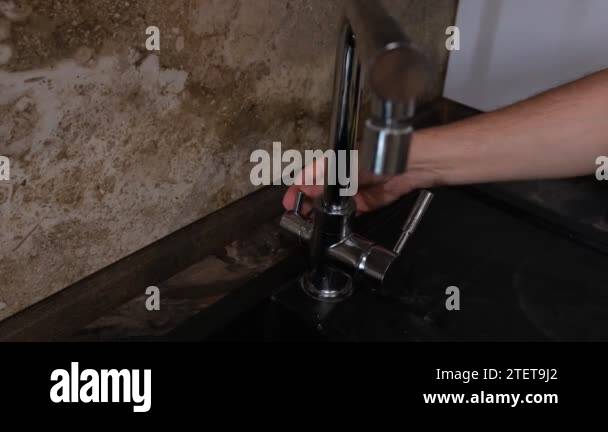 Man turning valve by industrial pipes Stock Videos & Footage - HD and ...