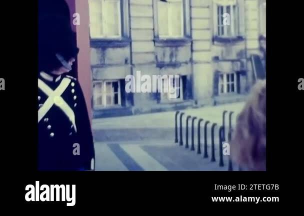 copenhagen,Denmark april 18 1970:soldiers marching in denmark in the ...