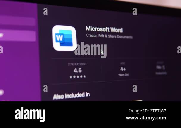 Ms word logo Stock Videos & Footage - HD and 4K Video Clips - Alamy