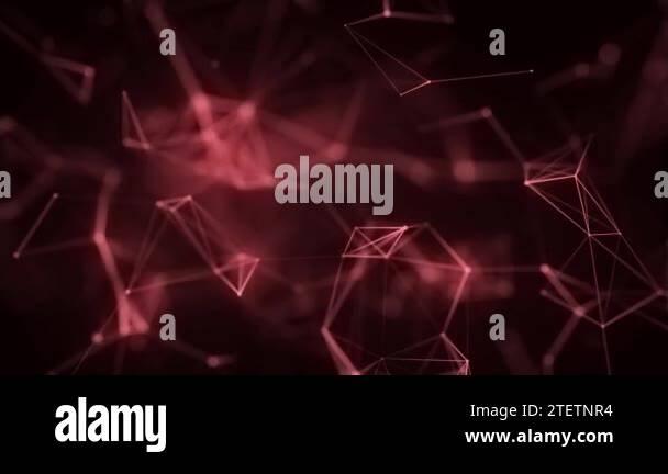 Network Connection Structure Big Data Connecting Points And Lines Abstract Technology