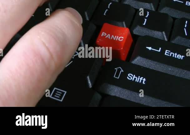 Panic button on keyboard Stock Videos & Footage - HD and 4K Video Clips ...