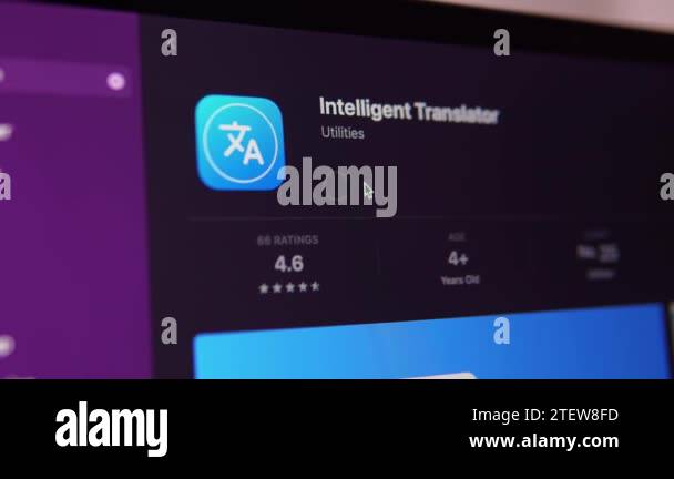 Google translate app icon Stock Videos & Footage - HD and 4K Video ...