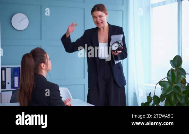 Boss screaming at frustrated employee, bullying and emotional abuse at ...