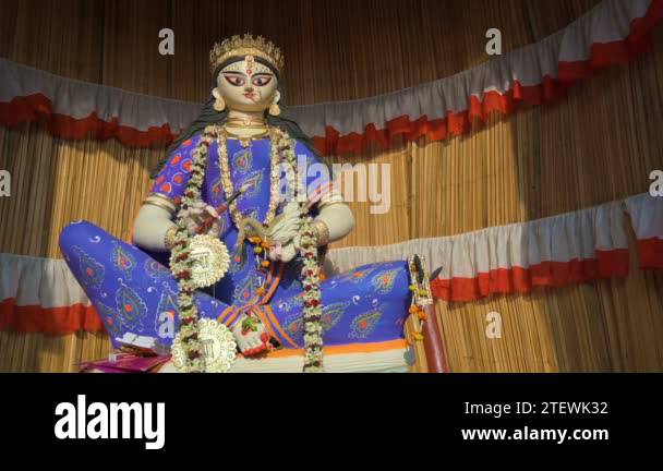 Saraswati goddess of education Stock Videos & Footage - HD and 4K Video ...