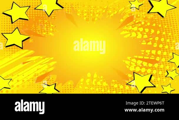 Retro comic style Speech Bubble background. Manga cartoon backdrop ...