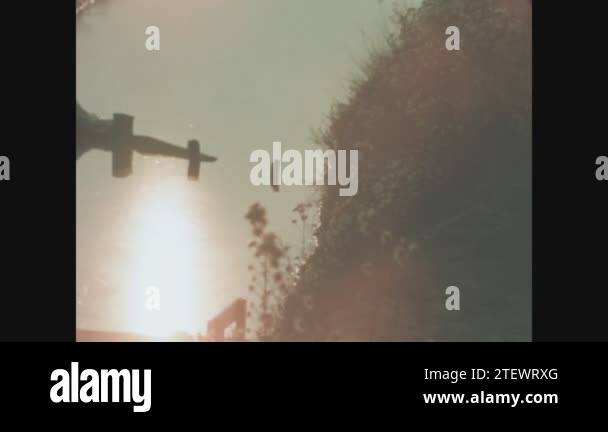 ITALY - 1970S: Flood scenes in 1970s, Historical and Archive footage of ...