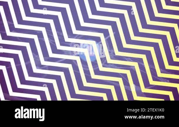 Animation of zig zag pattern and profile icons connecting with lines ...