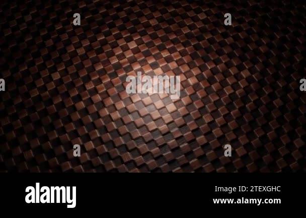 Rotating surface with checkerboard pattern. Design. Textured 3d surface ...