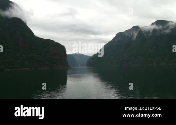 Cruising on the UNESCO - recognized Naeroyfjord - the largest and most ...