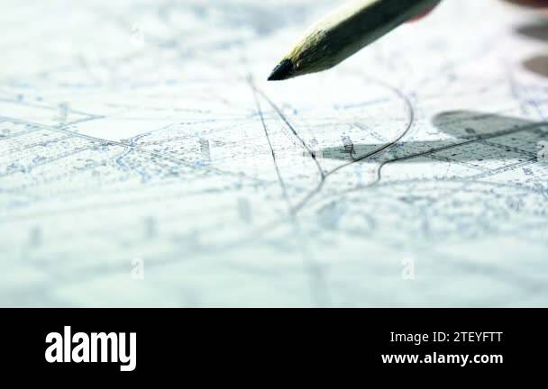 Making a map Stock Videos & Footage - HD and 4K Video Clips - Alamy