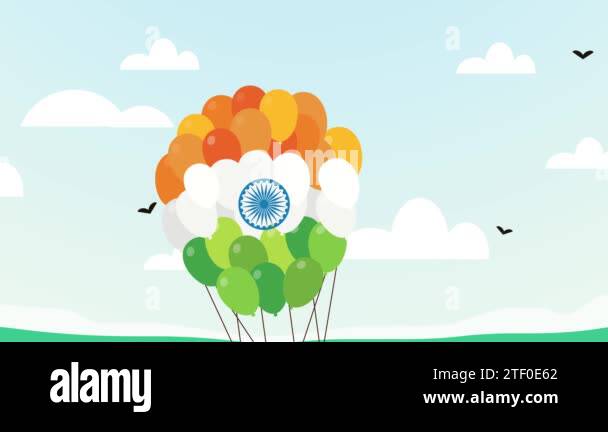 Indian Independence Day Animated Wallpaper