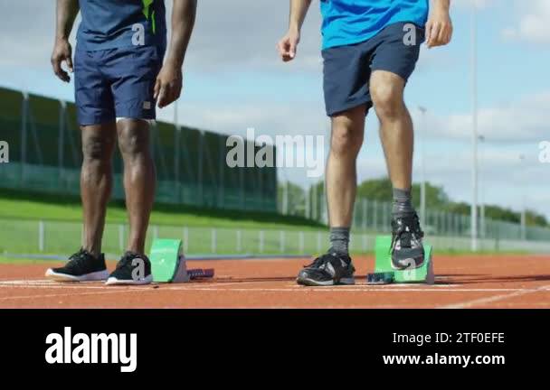 Men runners starting position Stock Videos & Footage - HD and 4K Video ...