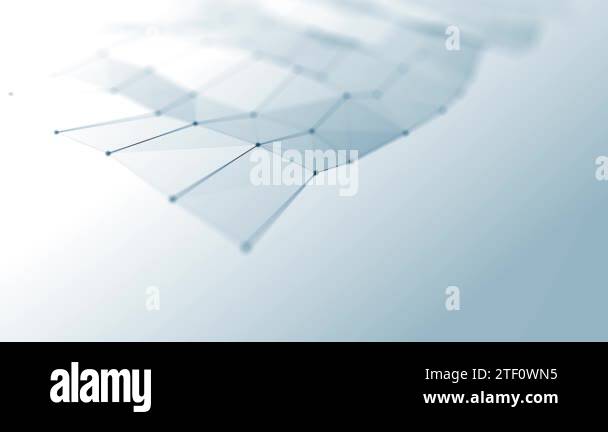 Abstract Plexus Digital Fx Technology Background Loop/ 4k animation of ...