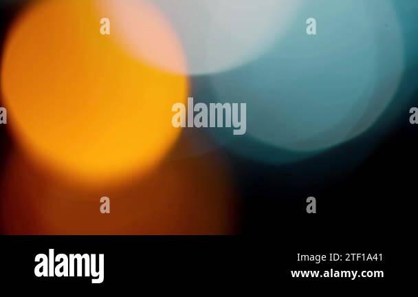 Light Leaks abstract blurred 4K footage, Moving blinking circle lens ...