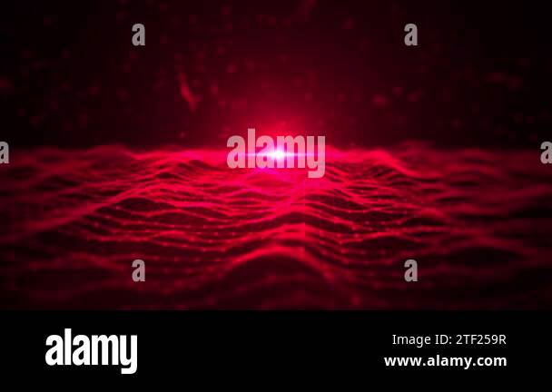 Abstract Futuristic 4K Red Digital Virtual AI Tron Metaverse Technology ...