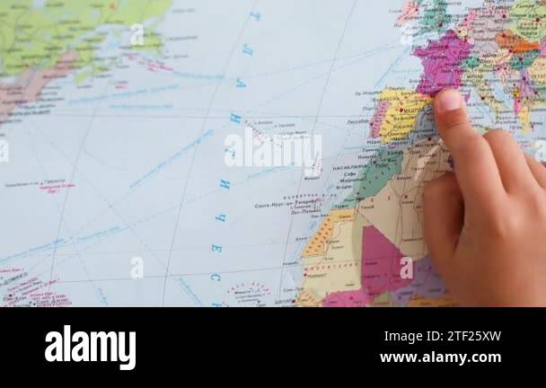 Child finger map Stock Videos & Footage - HD and 4K Video Clips - Alamy