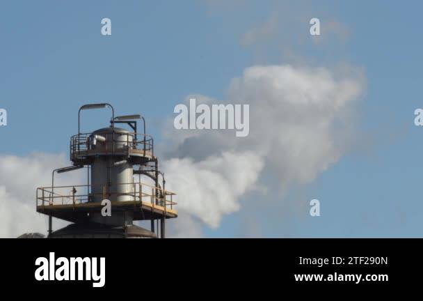 Chimneys with smoke column Stock Videos & Footage - HD and 4K Video ...