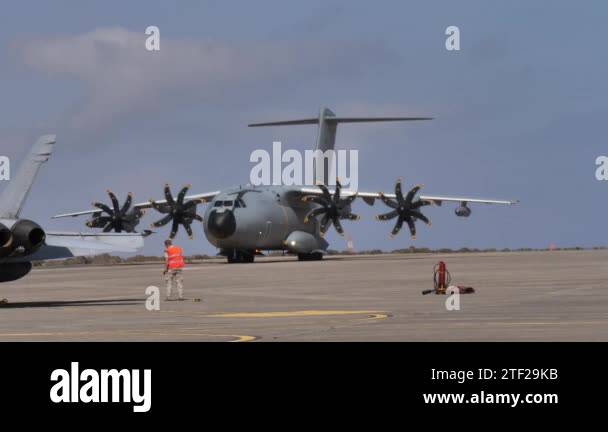 A400m atlas cargo aircraft Stock Videos & Footage - HD and 4K Video ...