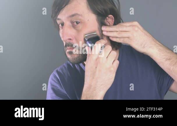 Facial hair trim Stock Videos & Footage - HD and 4K Video Clips - Alamy