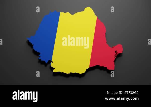 Romania romanian flag map Stock Videos & Footage - HD and 4K Video ...