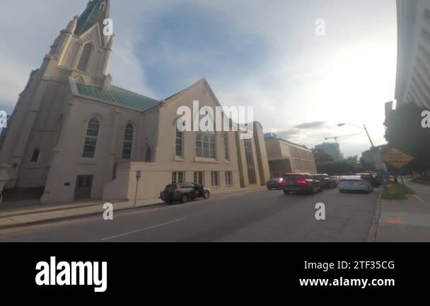 Raleigh, North Carolina, United States - 08 05 2022: street view of ...