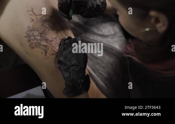 Ink drawing black and white tattoo Stock Videos & Footage - HD and 4K Video Clips - Alamy