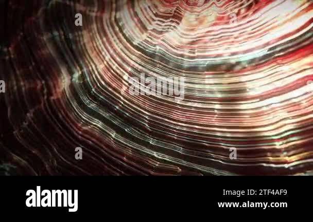 Abstract Glowing Light Strings Background With Depth Of Field/ 4k ...