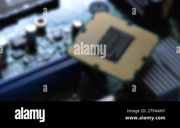 Components on computer motherboard Stock Videos & Footage - HD and 4K ...