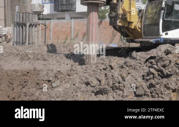 Driven pile foundation Stock Videos & Footage - HD and 4K Video Clips ...