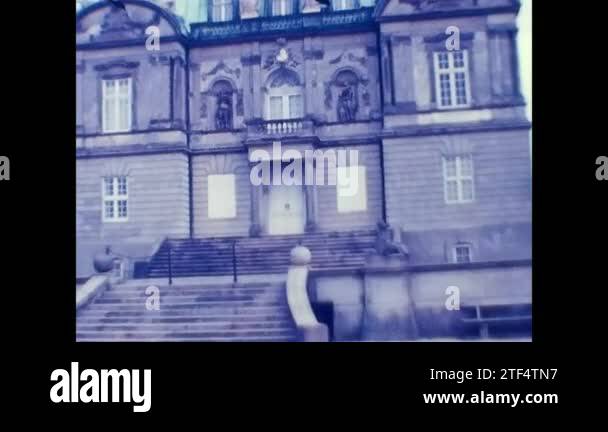 copenhagen,Denmark april 18 1970:typical houses of denmark in the 70s ...