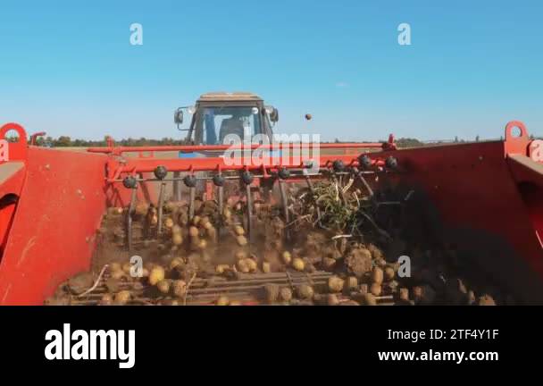 Potato harvester farming equipment Stock Videos & Footage - HD and 4K ...