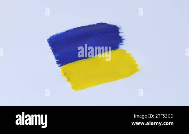 Ukrainian national flag colour Stock Videos & Footage - HD and 4K Video ...