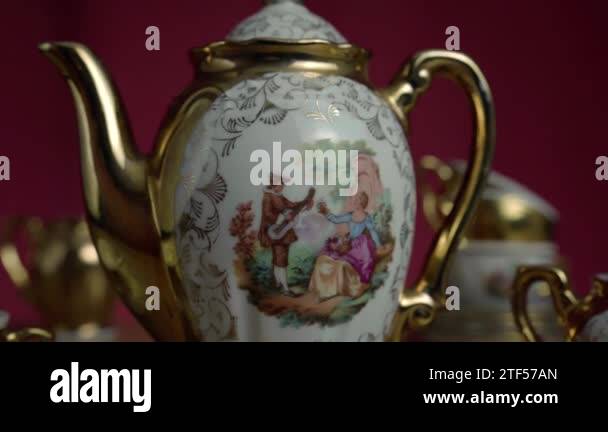 Retro tea service Stock Videos & Footage - HD and 4K Video Clips - Alamy