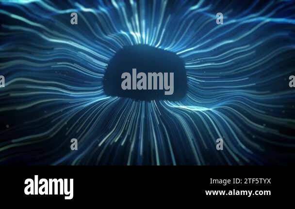 Abstract Circular Shockwave Explosion Background Loop/ 4k animation of ...