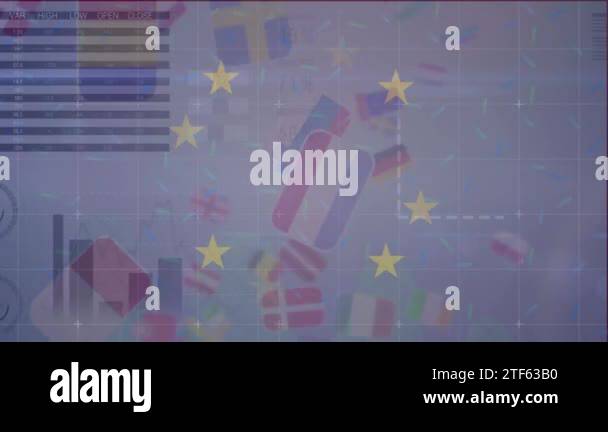 European investment bank flags Stock Videos & Footage - HD and 4K Video ...